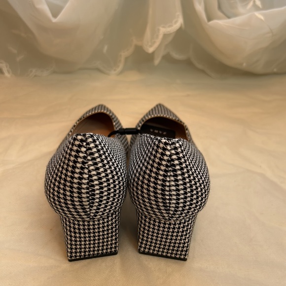 Zara | Shoes | Zara Gingham Block Heel Shoes | Poshmark